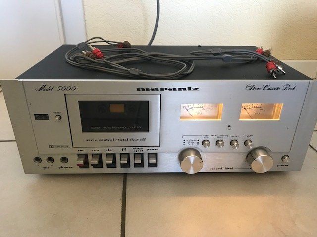 Marantz model 5000 stereo cassette deck à réparer (Defekt) in für CHF ...