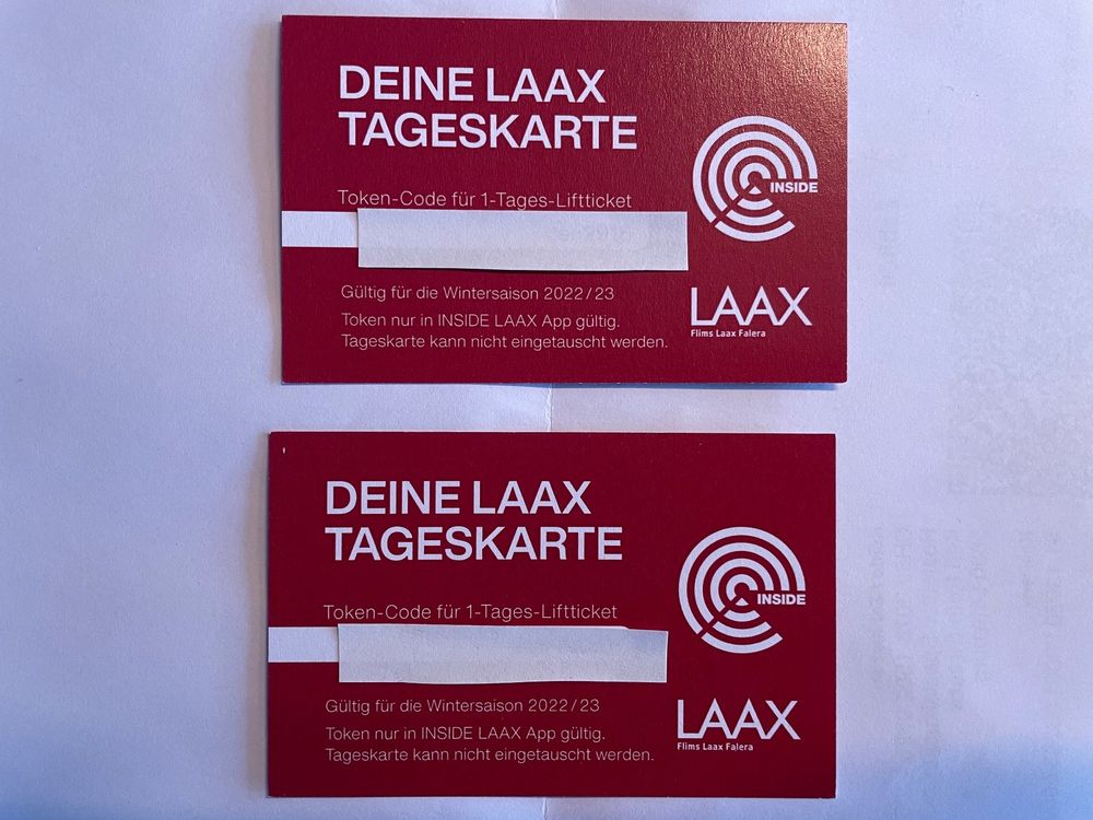 2 Ski Tageskarten Flims / Laax | Kaufen auf Ricardo 2 Ski Tageskarten Flims / Laax | Kaufen auf Ricardo