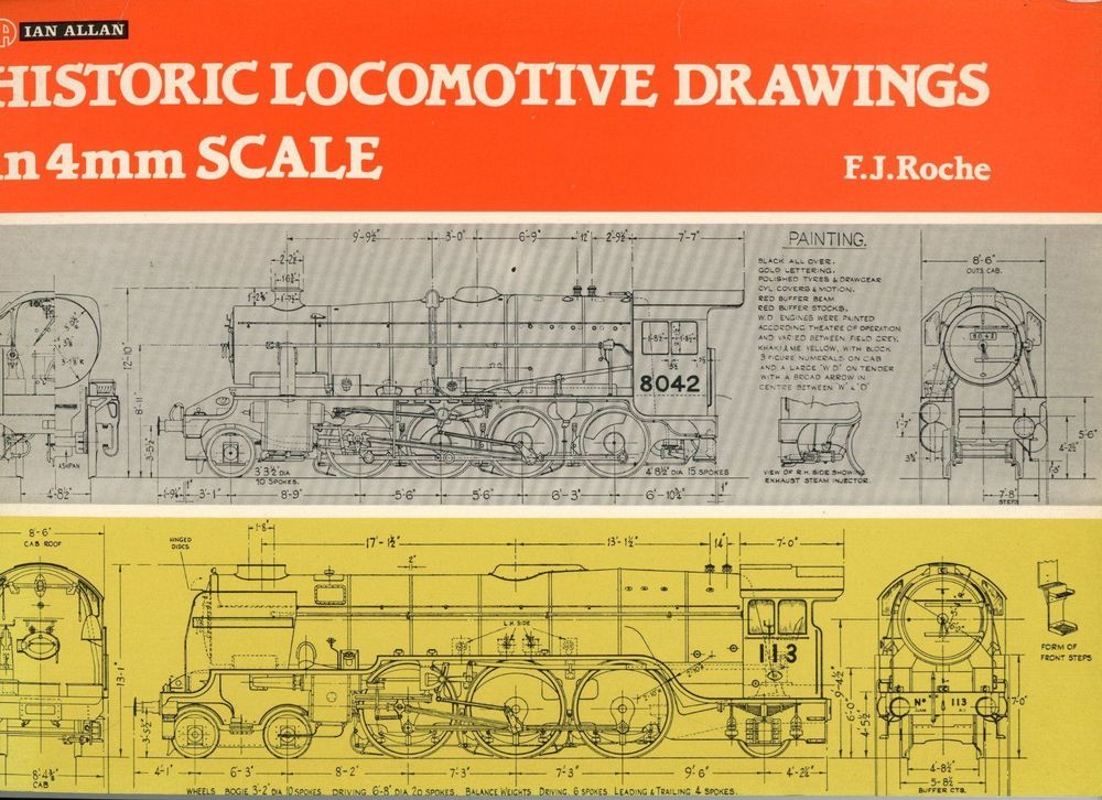 Historic Loco Drawings in 4mm Scale (Gebraucht) in Köniz für CHF 15 ...