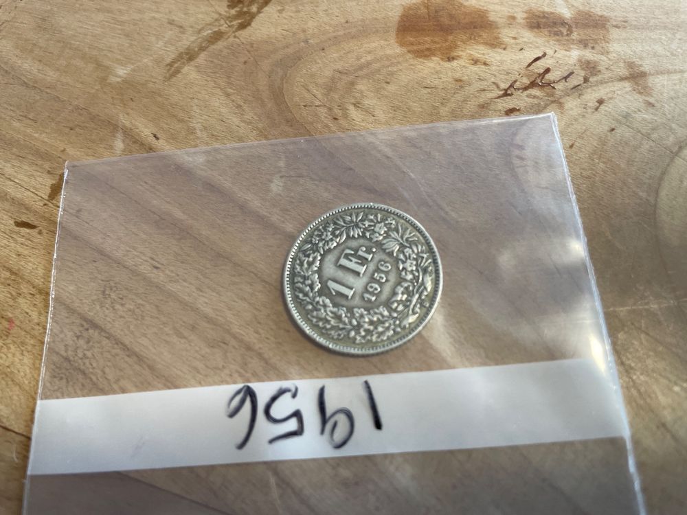 Piece de 1 fr 1956 | Kaufen auf Ricardo
