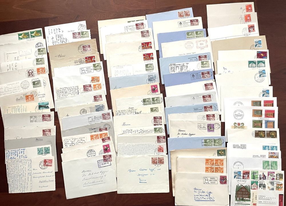 über 3 Kg Briefe CH, alt bis neu (Gebraucht) in Adligenswil für CHF 15 ...