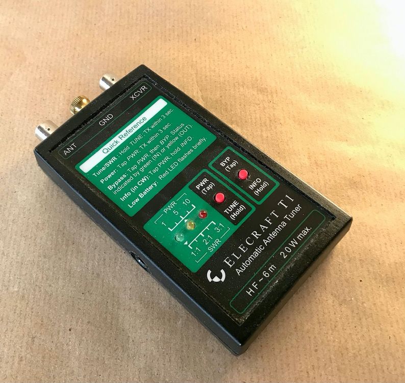 Amateurfunk Elecraft T1 Automatik Antennen Tuner (20 Watt) (Gebraucht ...