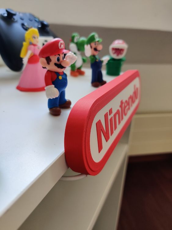 Nintendo Logo - LED Leuchtschild (Neu (gemäss Beschreibung)) in Zürich ...
