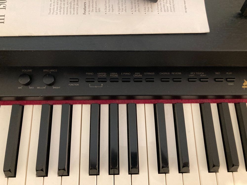 Roland Digital Piano HP 1500 (Gebraucht) in Zürich für CHF 386 – nur ...