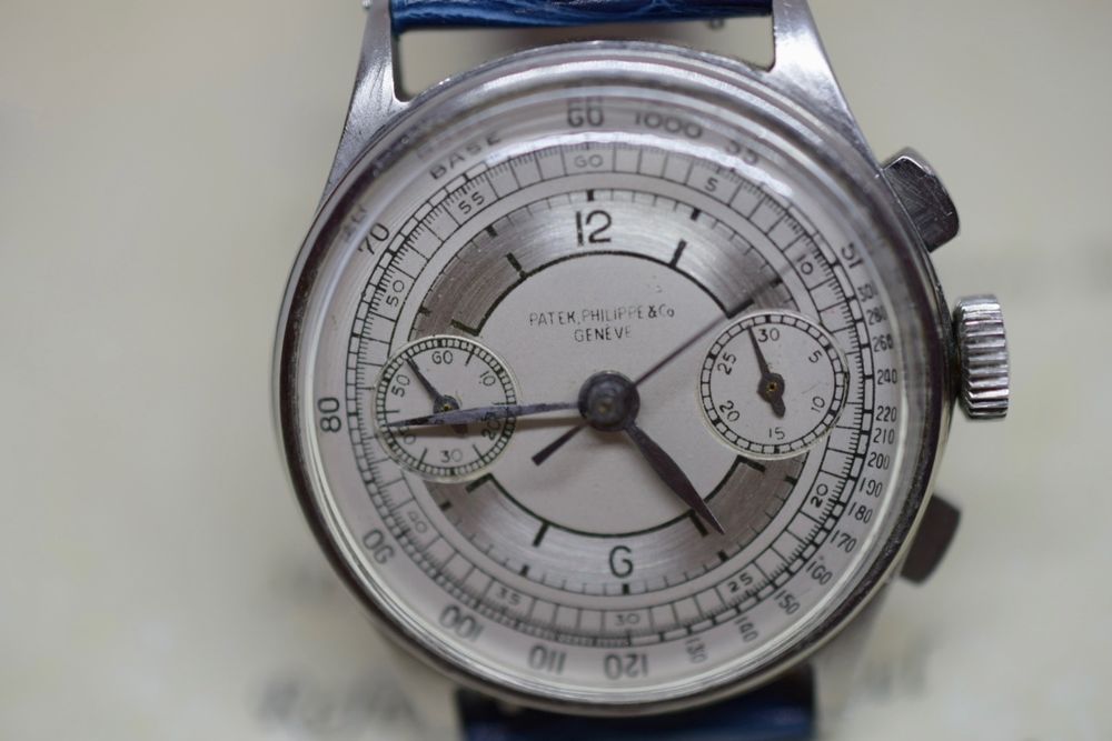 PATEK PHILIPPE CHRONOGRAPH REF. 130A T – SECTOR DIAL 1938 (Gebraucht ...