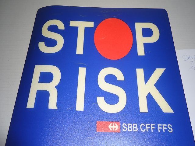 SBB CFF FFS "STOP RISK" Mausmatte (Gebraucht) in Ergisch für CHF 16 ...