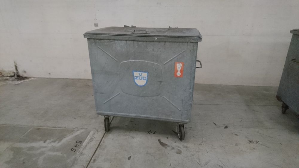 Abfallcontainer Metall 800lt | Kaufen auf Ricardo