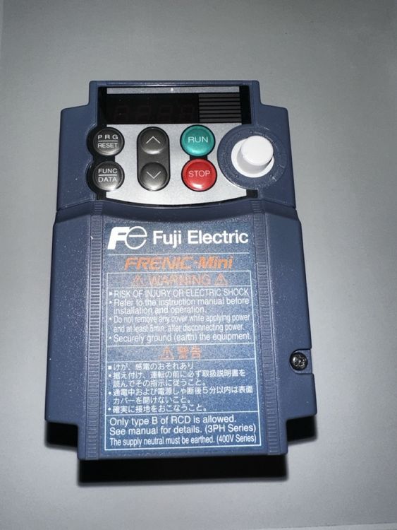 Frequenzumrichter FU Fuji 0,75 kW | Kaufen auf Ricardo