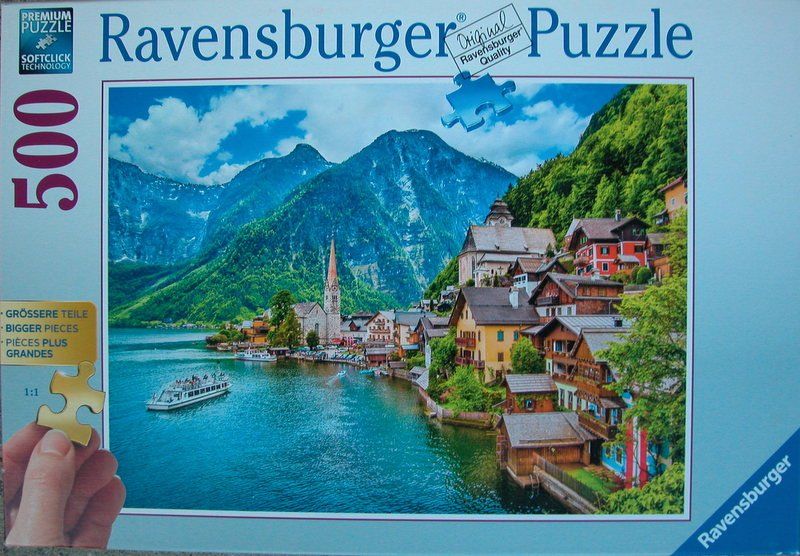 Puzzle - Hallstatt in Oesterreich, 500 Teile, komplet (Gebraucht) in ...