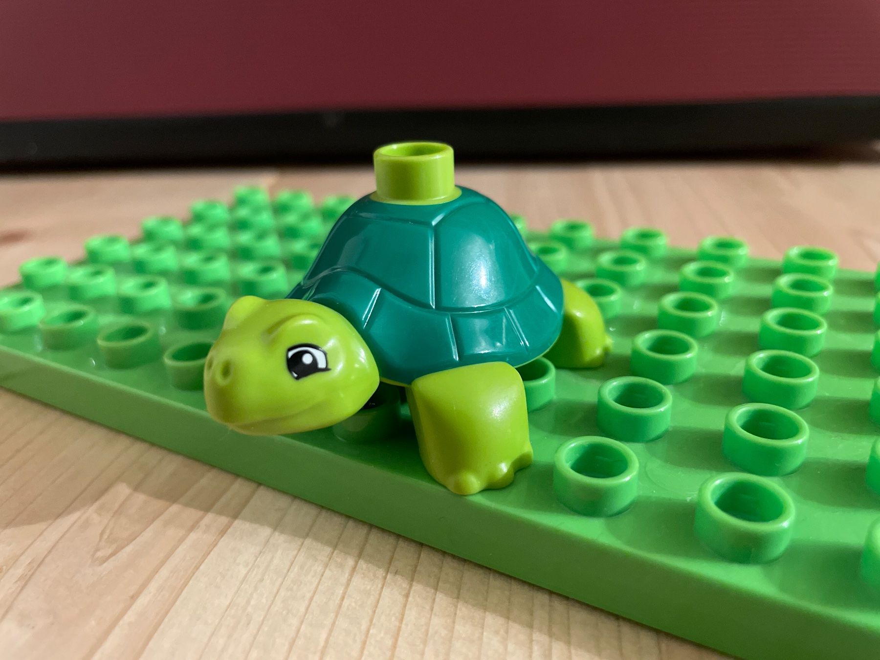 LEGO DUPLO Set 7: Baby Schwarzbär, Baby Tiger, Schildkröte (Gebraucht ...