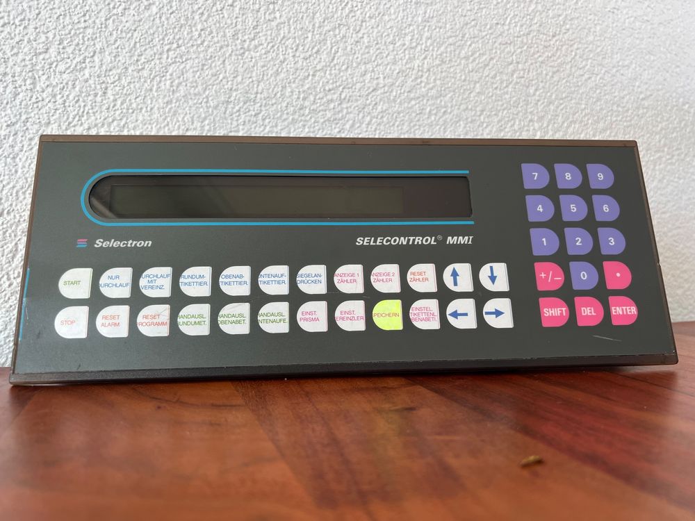 Selectron Selecontrol / MMI 21 LCD (Gebraucht) in Romanshorn für CHF 589 – mit Lieferung auf ...
