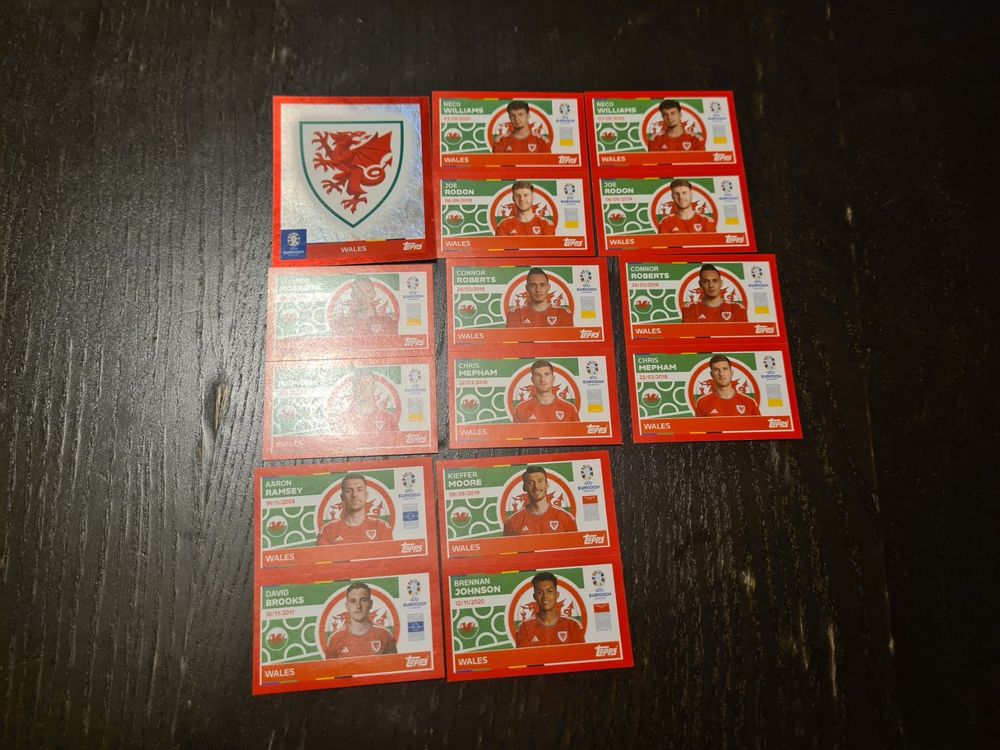 Topps Euro 2024 lot 19 - WAL (Neu (gemäss Beschreibung)) in Meyrin für ...