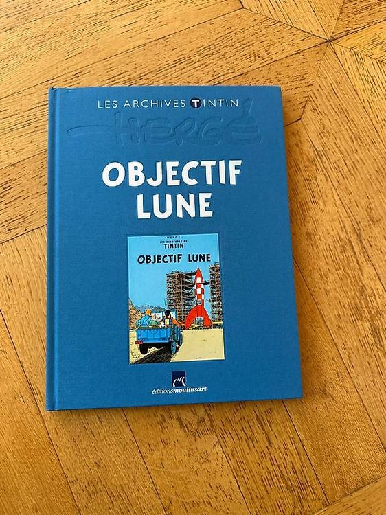 Bande dessinée - Tintin - "Objectif Lune" - Relié (Gebraucht) in ...