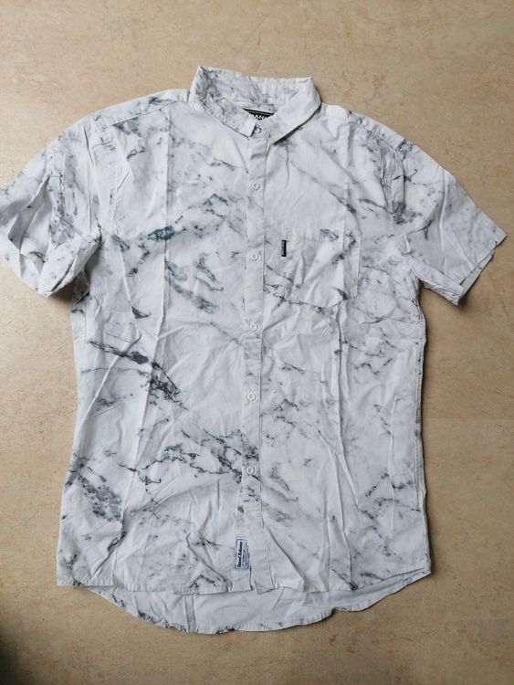 Grand Scheme Kurzarmhemd Marmorlook Gr. L Herren (Gebraucht) in Klingnau für CHF 3 – mit ...