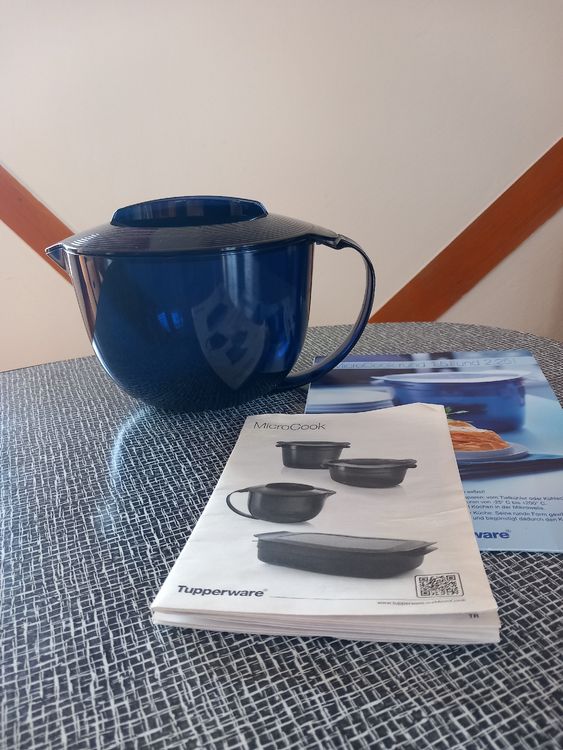 MicroCook, dblau, 1 Liter,Tupperware | Kaufen auf Ricardo