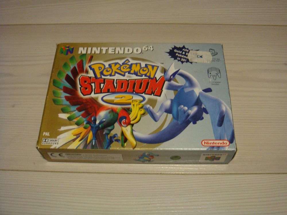 Pokémon Stadium 2 N64 avec boîte (D'occasion) à sugiez pour CHF 110 ...