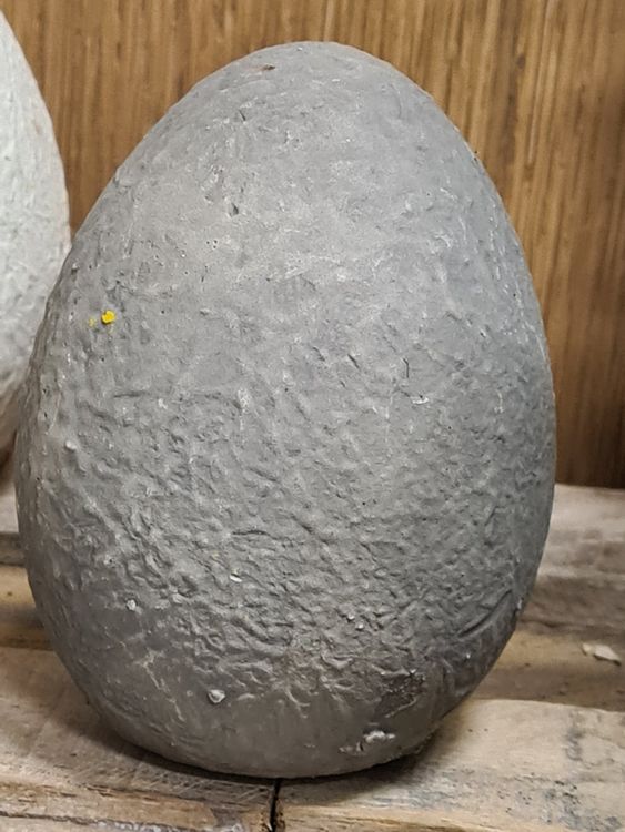 1 Deko Osterei aus Ton 10 cm | Kaufen auf Ricardo