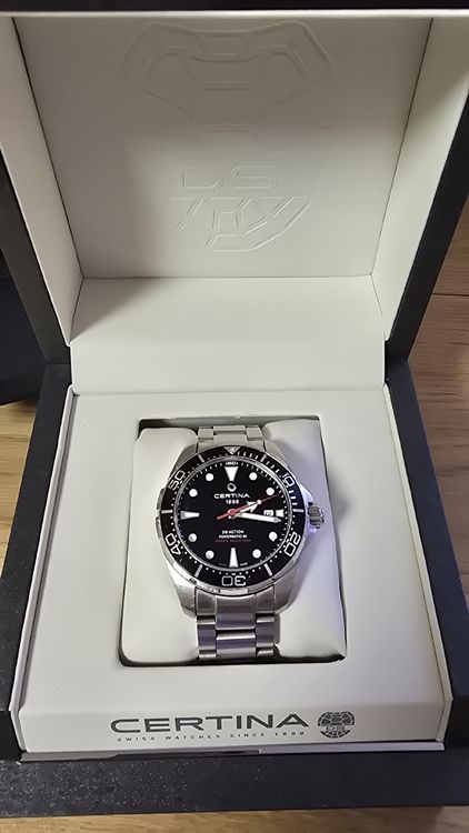 Elegante Certina Herrenuhr DS Action Diver Powermatic 80 | Kaufen auf Ricardo