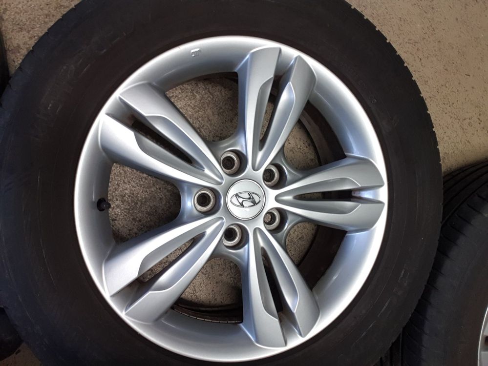 Hyundai ix35 Original 17 Zoll Kompletträder (sommer) | Kaufen auf Ricardo
