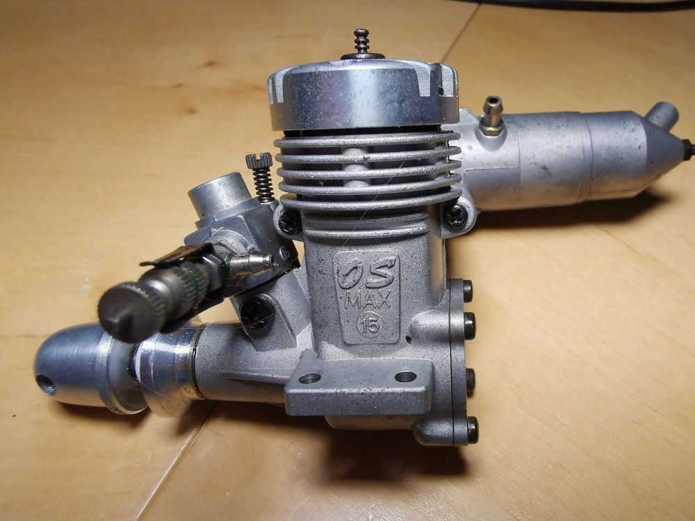 OS Max 15 FP 2.5 ccm Modellmotor (Gebraucht) in Elfingen für CHF 35 – mit Lieferung auf Ricardo ...