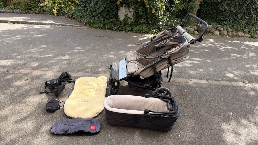 Mountain Buggy Duet Zwillings-/Geschwisterwagen inkl. Zubehö (Gebraucht ...