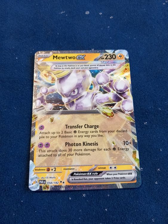 Mewtwo EX Tera (EN) Paradox Rift - PAR 058/182 (Neu (gemäss ...