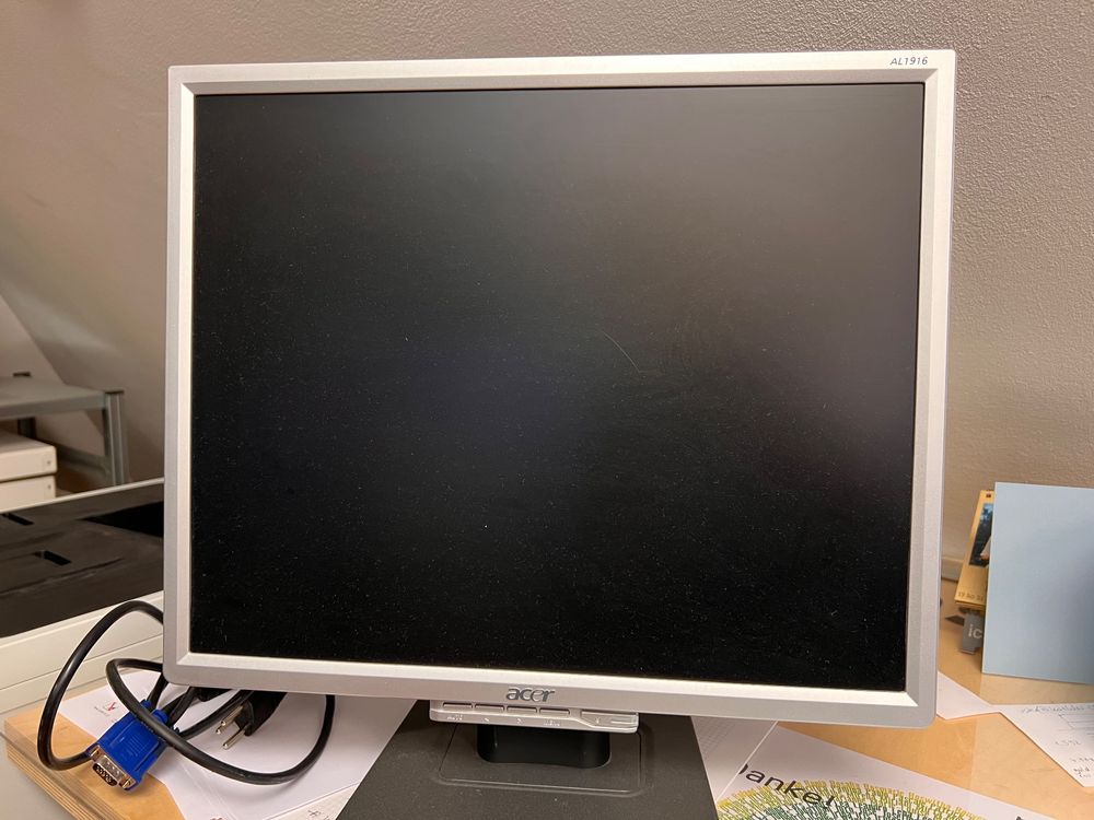 Monitor Acer AL 1916 19Zoll (Gebraucht) in Uster für CHF 20 – mit ...
