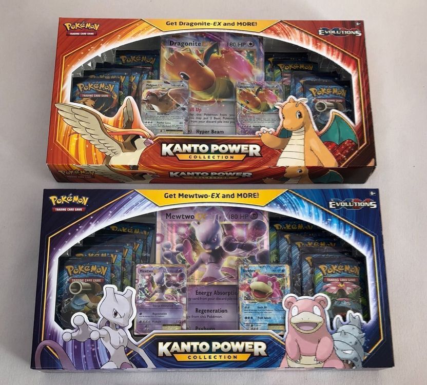 2x Pokemon XY Evolution Kanto Power Box (Neuf avec emballage d'origine ...