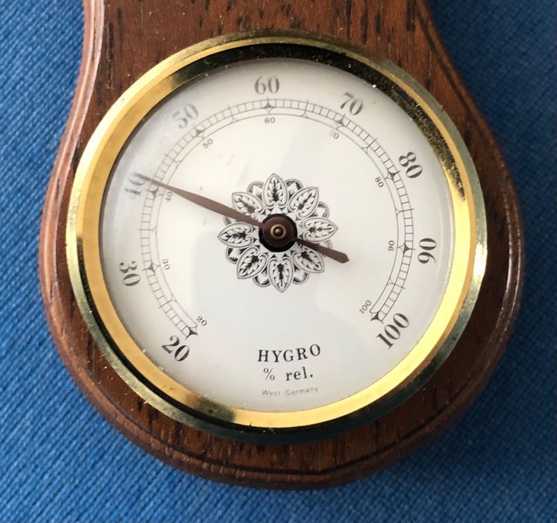 Wetterstation (Holz) mit Thermometer, Barometer, Hygrometer (Gebraucht) in Münchenbuchsee für ...