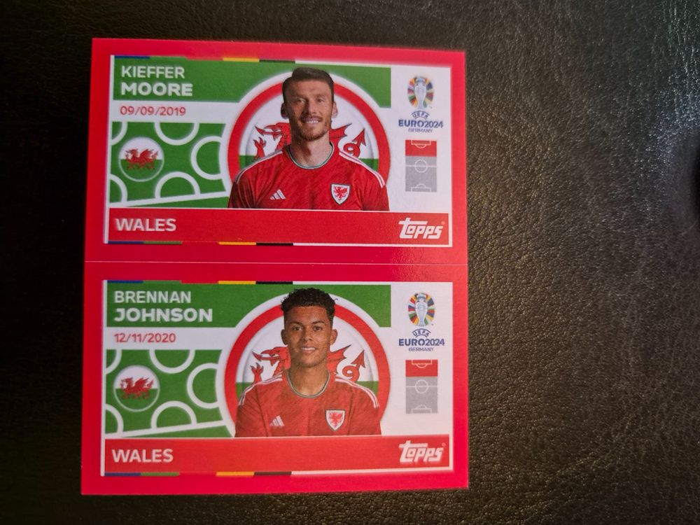 UEFA EURO 2024 Topps WAL 14, WAL 15 | Kaufen auf Ricardo