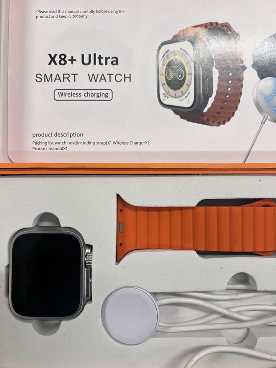 Smartwatch Uhr x8+ Ultra | Kaufen auf Ricardo