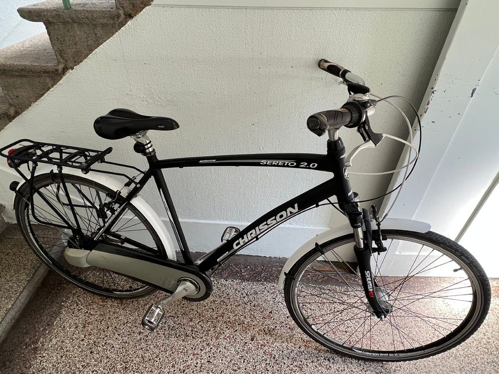 CHRISSON 28" Luxus ALU City Bike, SERETO 2.0, mit 3G Shimano | Kaufen ...