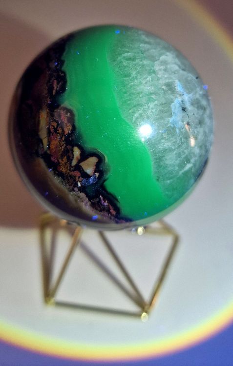 Vulkanachat Kugel 50mm 209g | Kaufen auf Ricardo