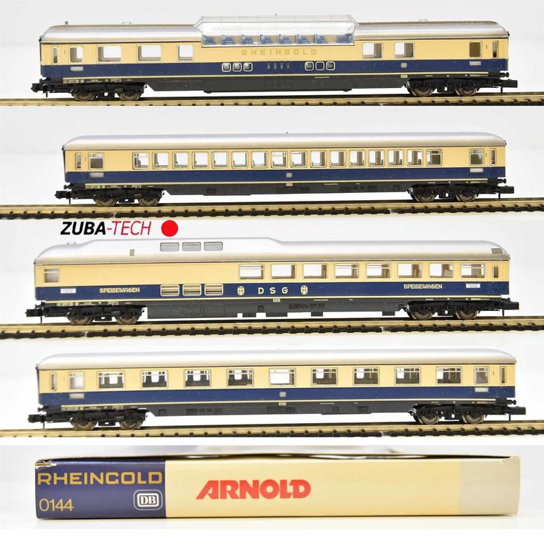 Arnold 0144 Schnellzugwagen-Set DB/DSG (Gebraucht) in St. Gallen für CHF 70 – mit Lieferung auf ...