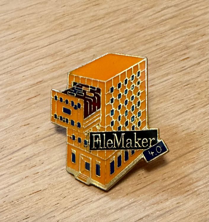 Pin / Anstecker File Maker 4.0 (Gebraucht) in Winkel für CHF 1 – mit ...