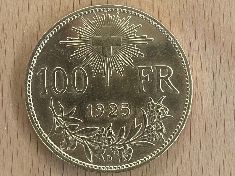 Original 100 CHF Vreneli (Gebraucht) in Fribourg für CHF 18000 – nur Abholung auf Ricardo kaufen