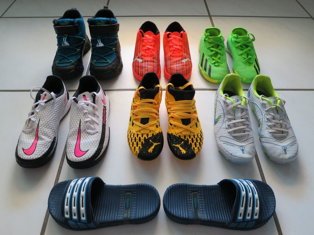 Schuhpaket: 7 Paar Schuhe für Kinder in Grösse 30 - 31 (Gebraucht) in ...