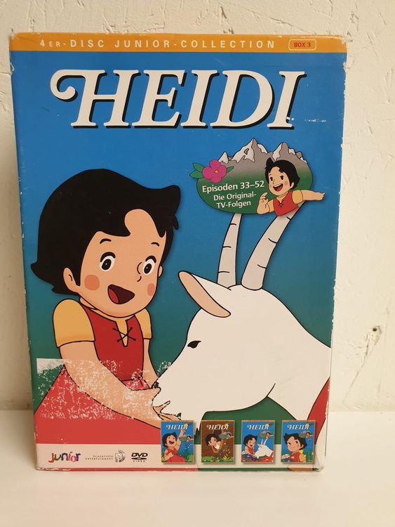 Heidi; DVD-Box Nr. 3 (Gebraucht) in Aarwangen für CHF 1 – mit Lieferung ...