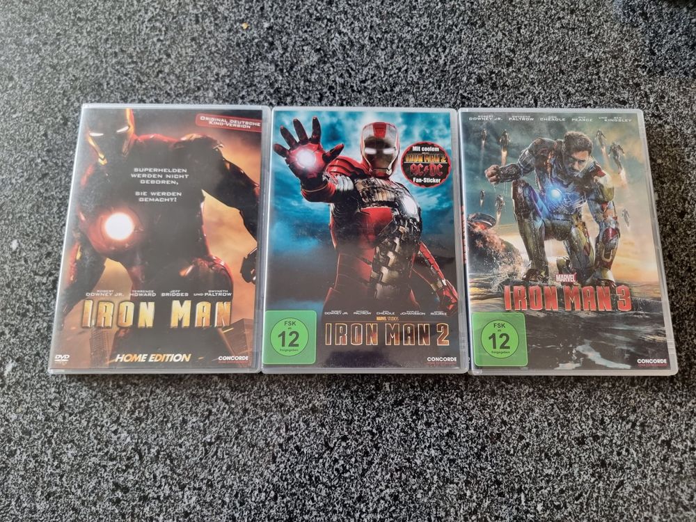 Iron Man Dvd's (Gebraucht) in Aarburg für CHF 1 – mit Lieferung auf ...