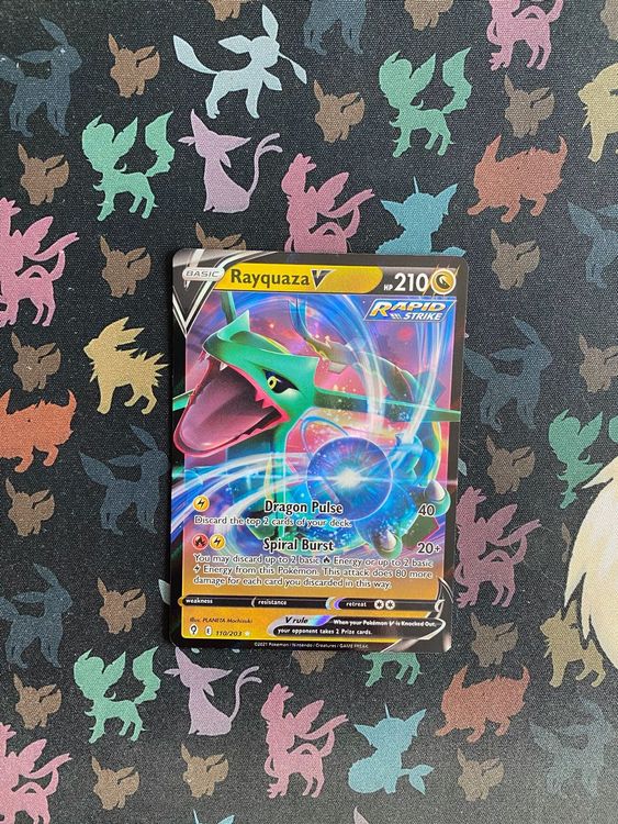 Rayquaza V - Evolving Skies ENG. (Neu (gemäss Beschreibung)) in ...