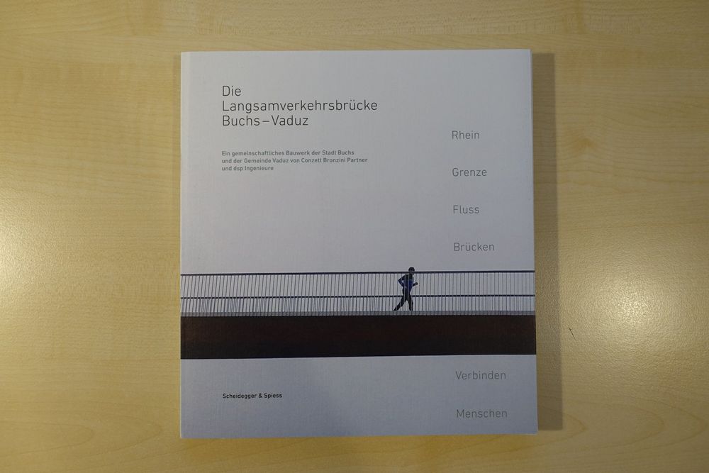 Architektur Ingenieur Conzett Bronzini Langsamverkehrsbrücke (Gebraucht ...