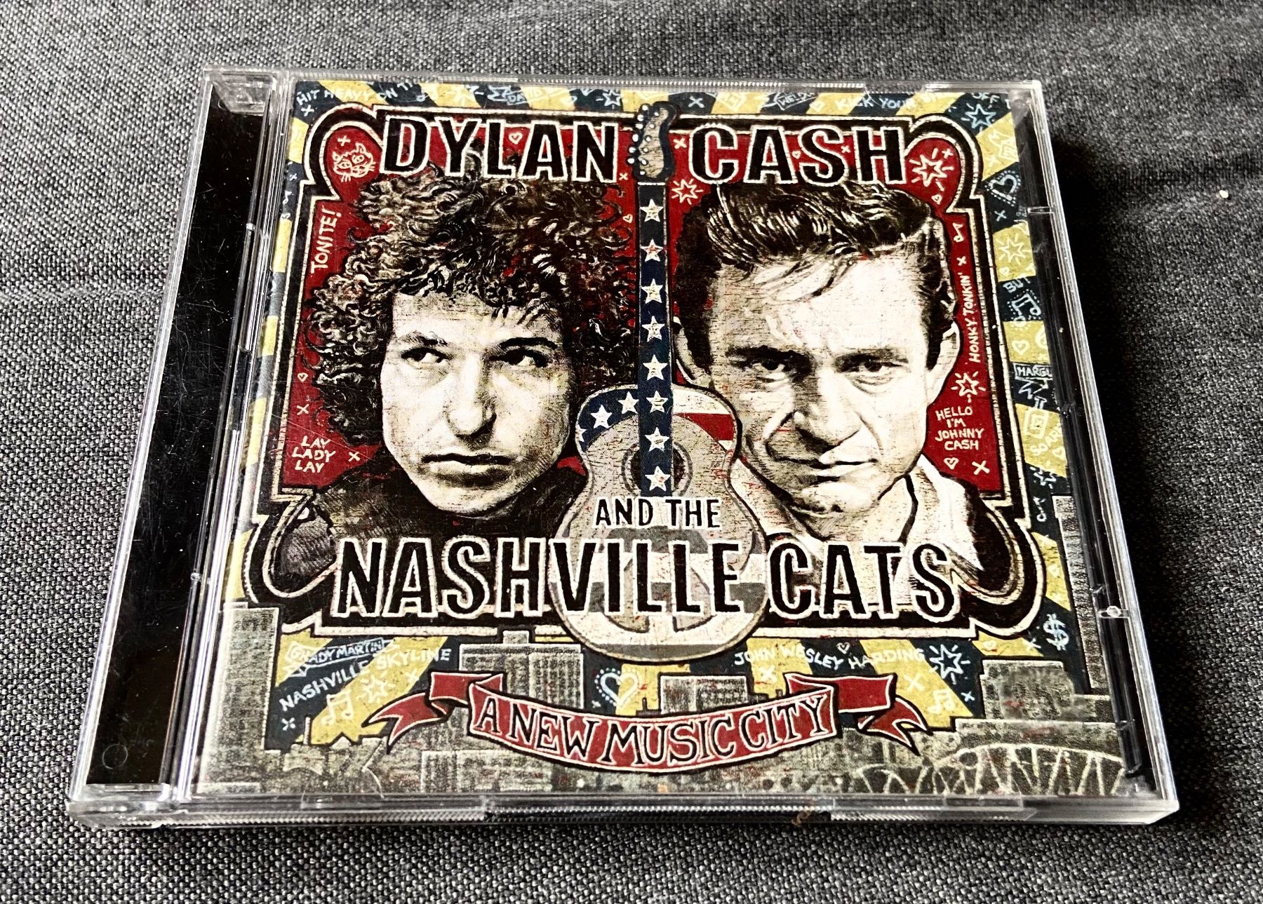 2CDs BOB DYLAN • JOHNNY CASH AND THE NASHVILLE CATS (Gebraucht) in ...