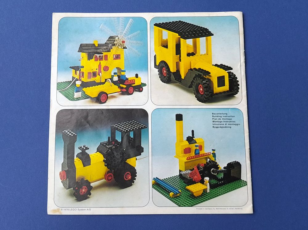 LEGO Bauanleitung 912 Universal-Baukasten aus dem Jahr 1976 | Kaufen ...