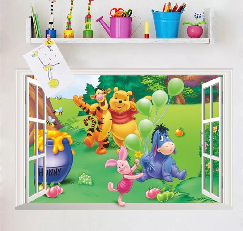 Erstaunlich Winnie Pooh Wandtattoo Bild
