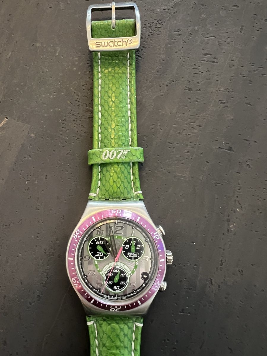 Swatch 007 Franz Sanchez Edition, Villain Collection (D'occasion) à ...