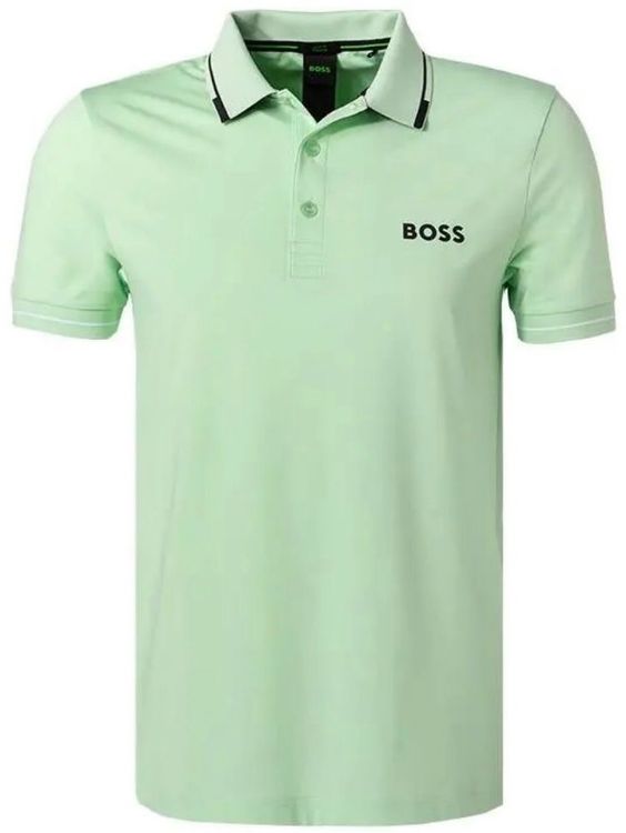 HUGO BOSS Green Polo-Shirt Paul Pro 50506203/388 GR.XL /NEU | Kaufen ...