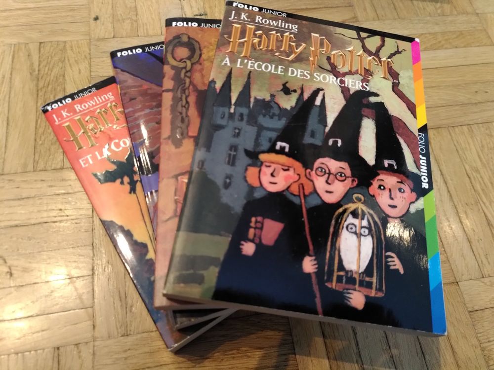 Harry Potter - 1ère édition française (tomes 1 à 4) | Kaufen auf Ricardo
