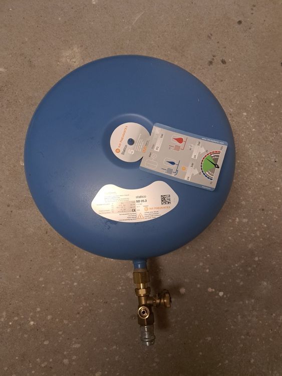 IMI PNEUMATEX Druckausdehnungsgefäß statico SD 25.3 25 Liter | Kaufen ...