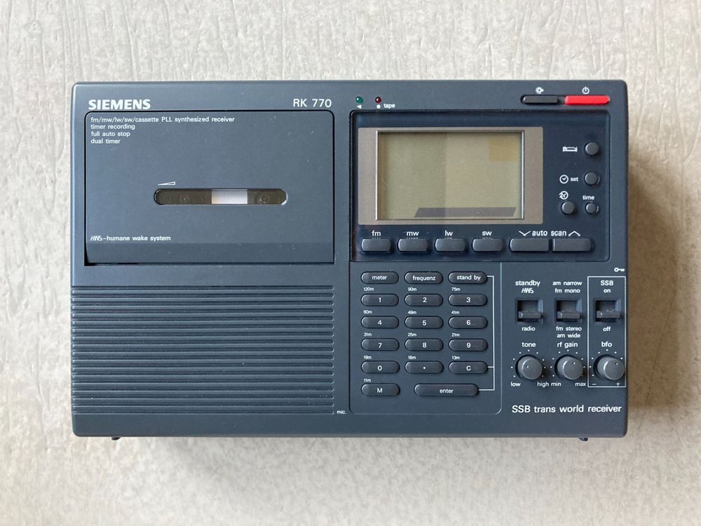 Siemens RK 770 Weltempfänger Radio Tonbandgerät (Defekt) in Zürich für ...