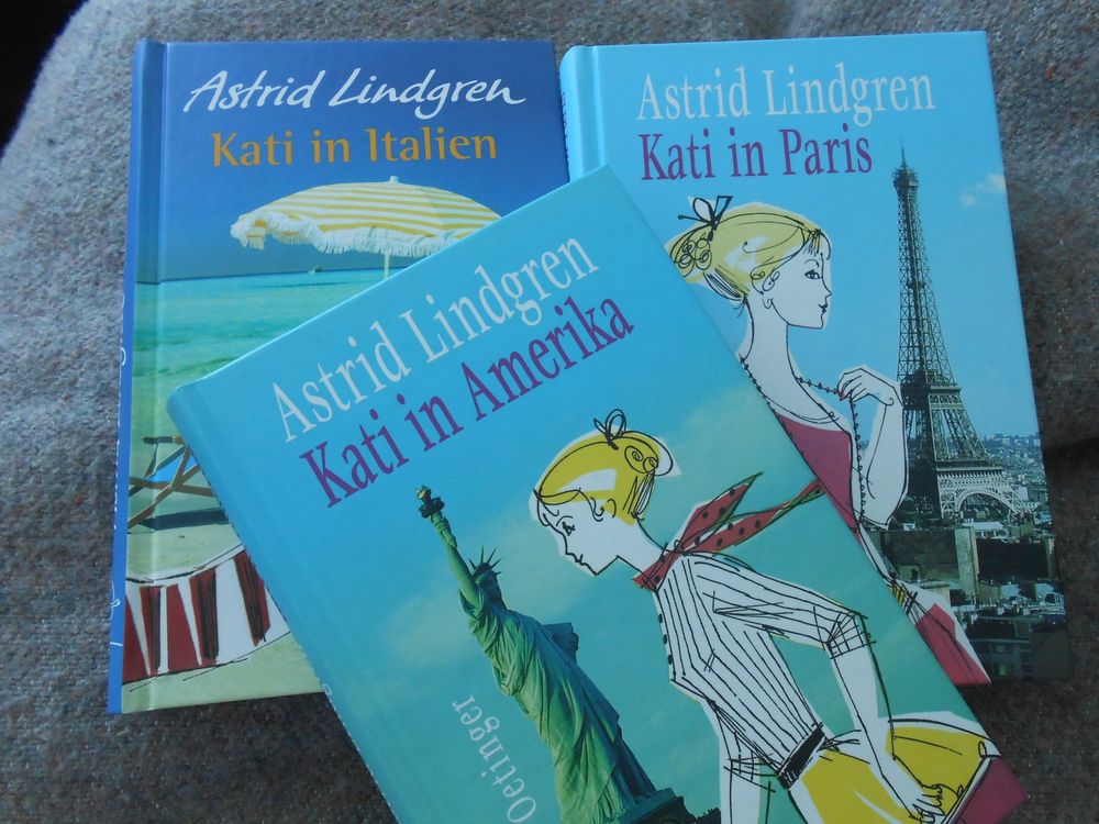 3 x Astrid Lindgren - Kati in Italien, in Paris, in Amerika (Gebraucht ...